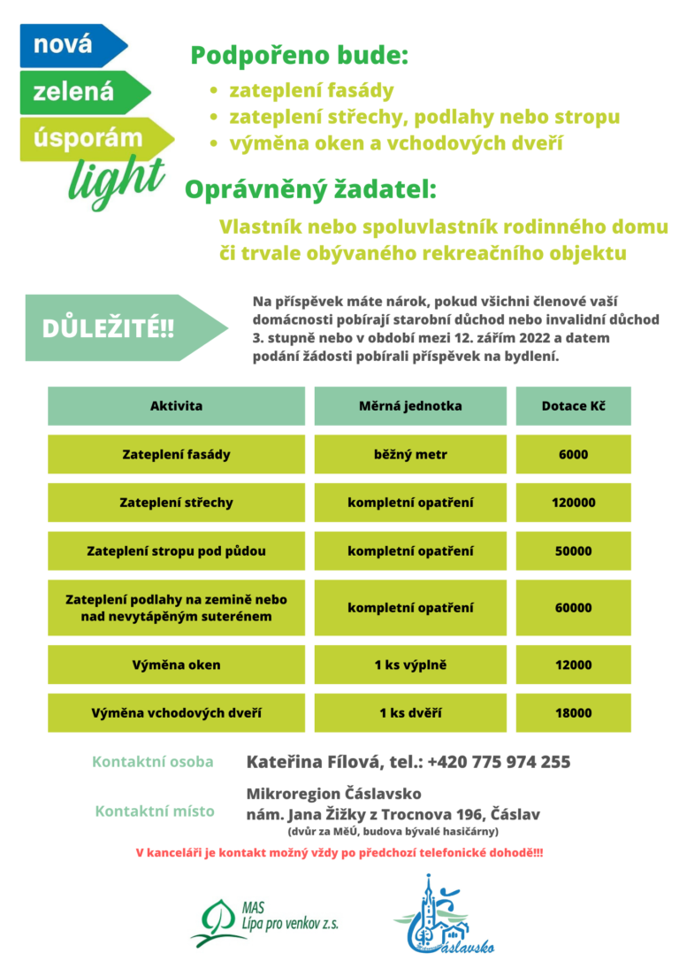 NZÚ Light pro občany – propagační leták | Obec Horušice - obechorusice.cz